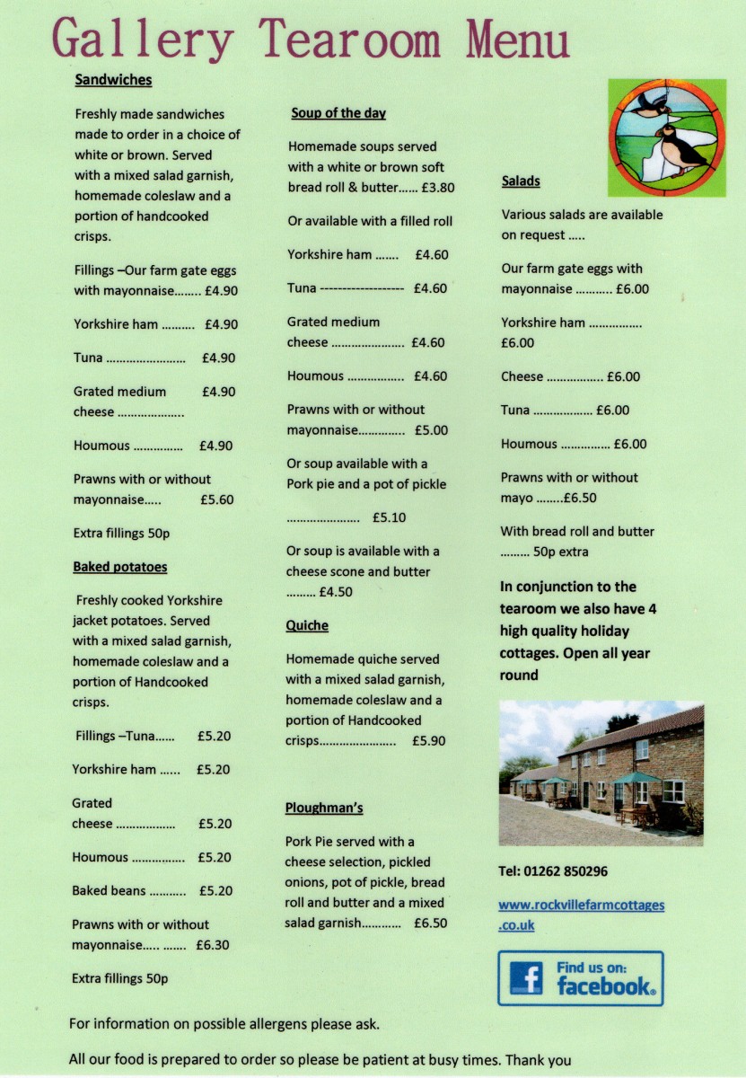 Rockville Farm Cottages - Tearoom | Beautiful self catering holiday ...